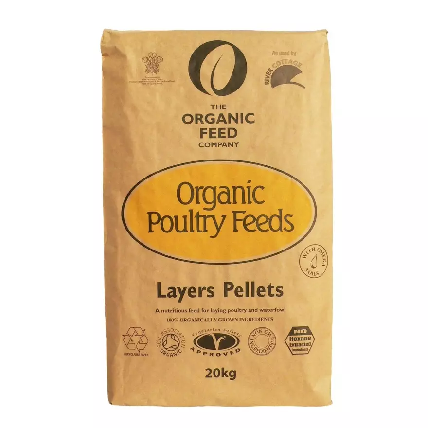 A&P Organic Layer Pellets 20kg - Groves Nurseries & Garden Centre