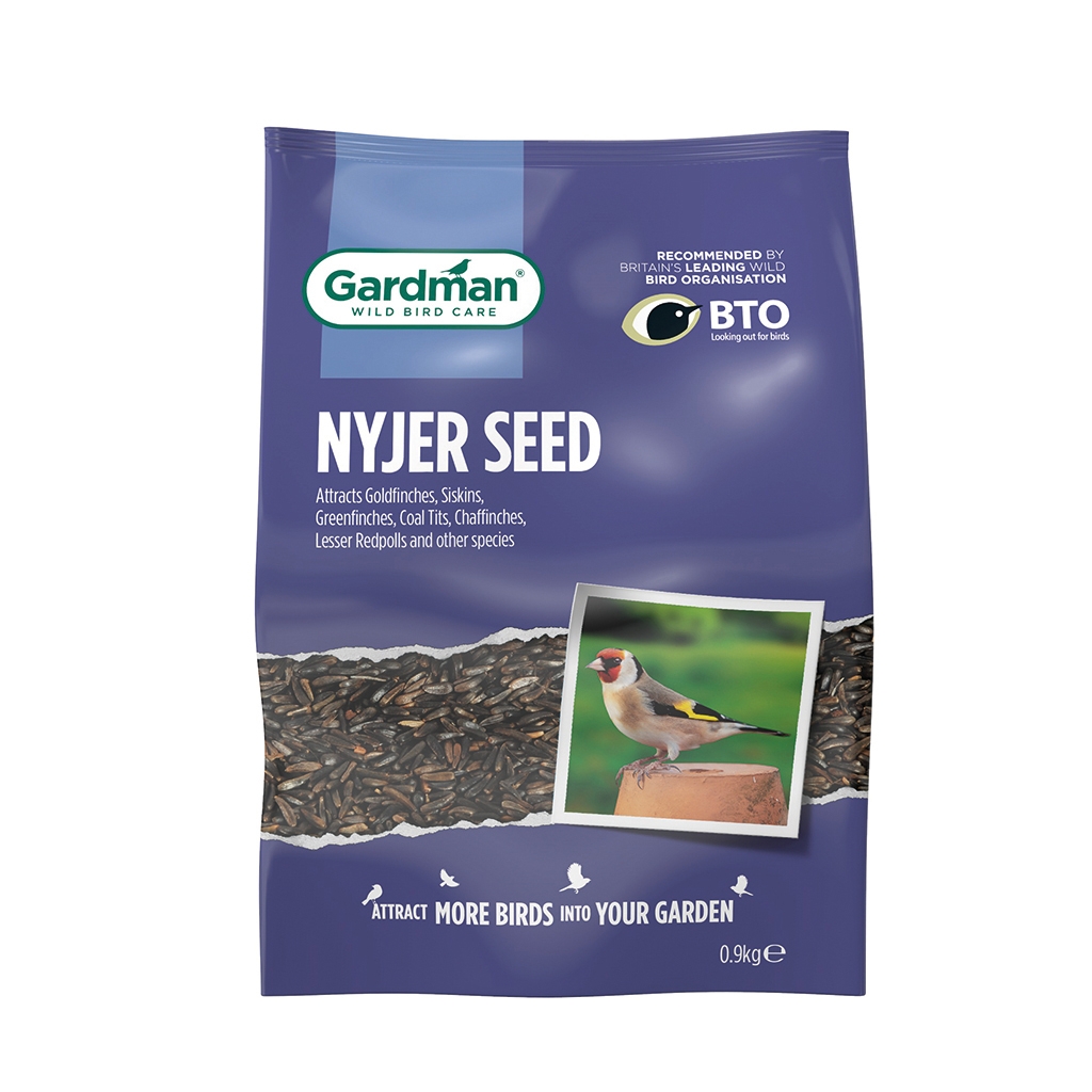 GM Nyjer Seed 0.9Kg - Groves Nurseries & Garden Centre