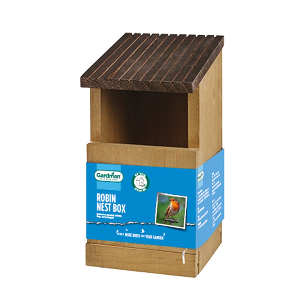Gardman Robin Nest Box - Groves Nurseries & Garden Centre