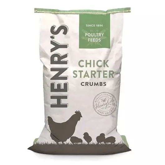 Henry Coles Chick Crumb 20kg - Groves Nurseries & Garden Centre