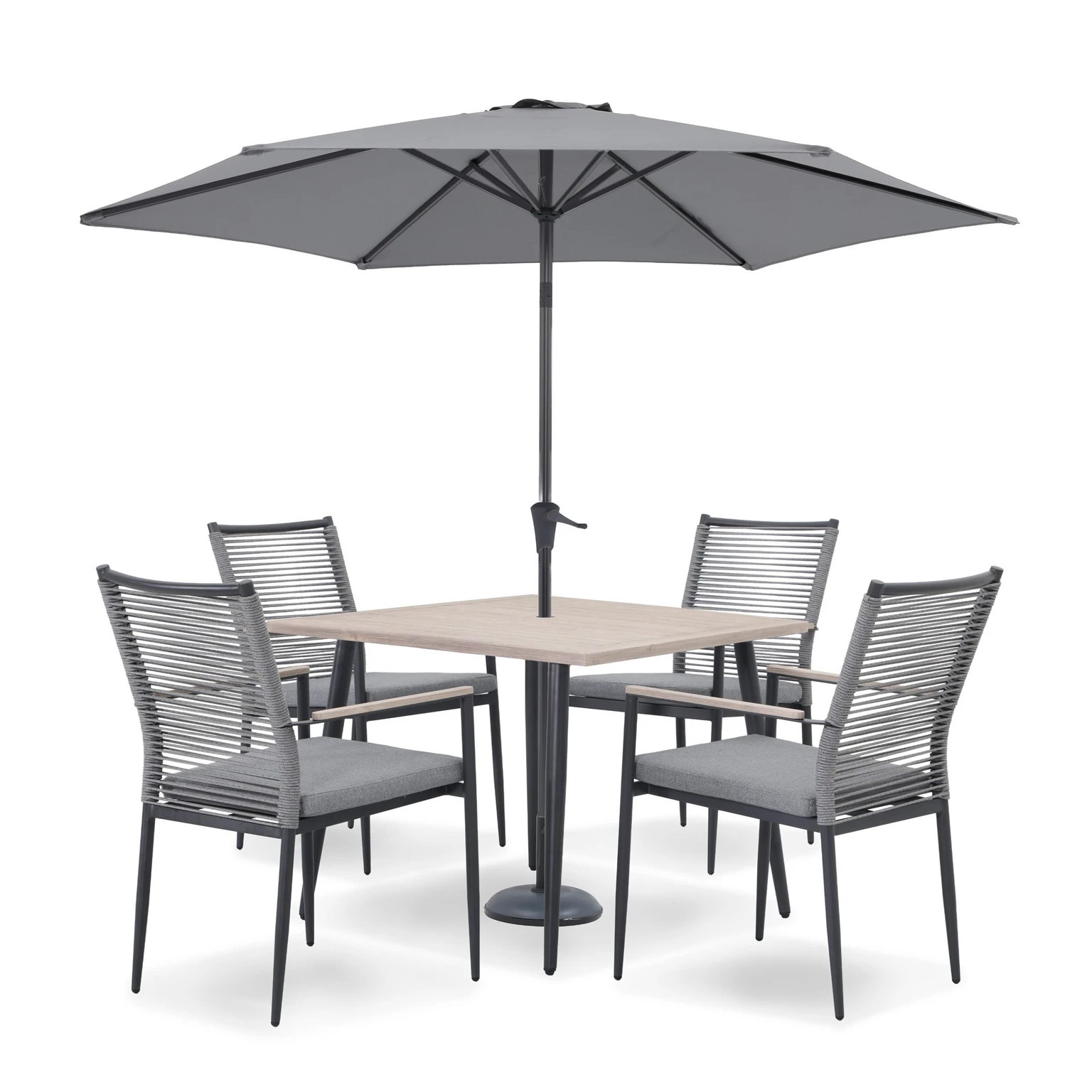 Kettler Merano 4 Seat Dining Set - Groves Nurseries & Garden Centre