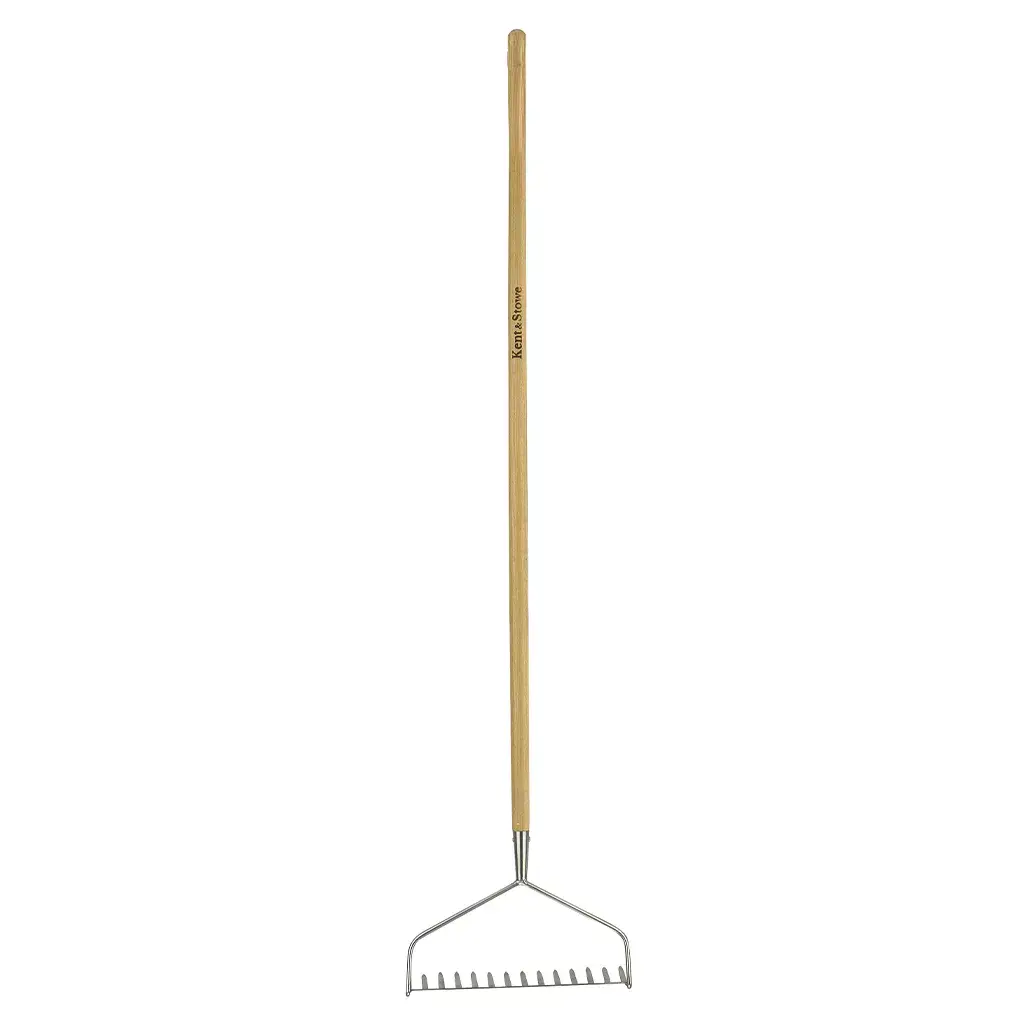 Kent & Stowe Stainless Steel Long Handled Soil Rake - Groves Nurseries ...