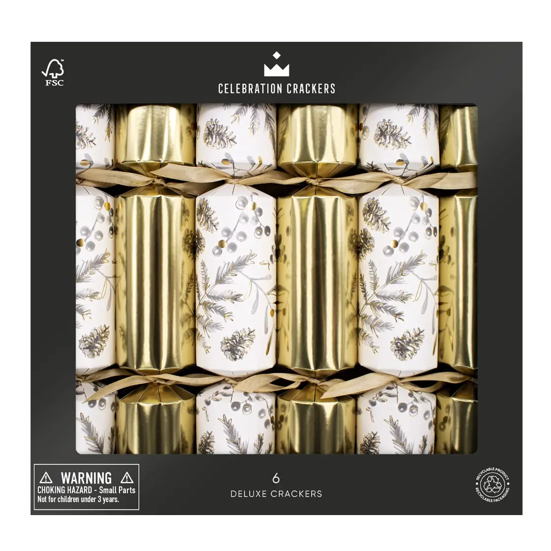 H&S Golden Botanical Deluxe Crackers 6 Pack - Groves Nurseries & Garden ...