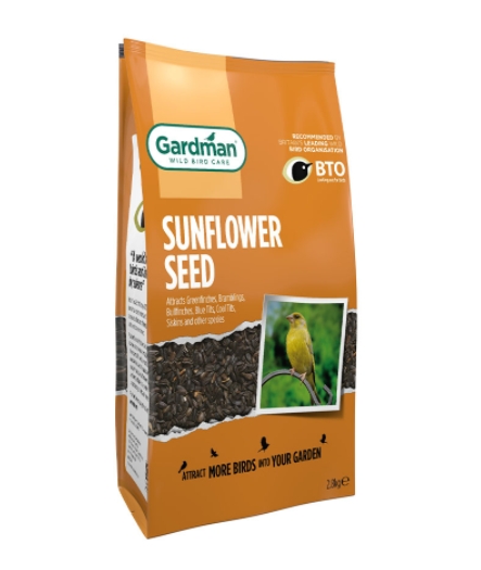 Gardman Sunflower Seed 2.8kg - Groves Nurseries & Garden Centre