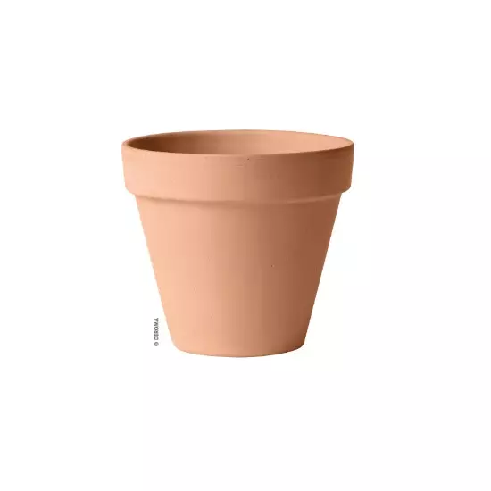Deroma Standard Pot 23cm White - Groves Nurseries & Garden Centre