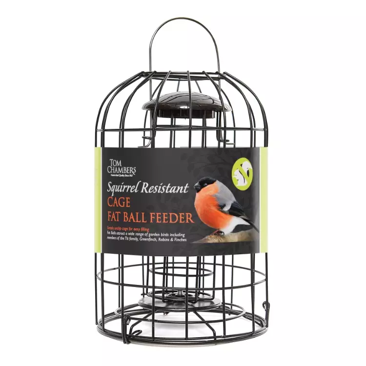 Tom Chambers Squirrel Proof Fat Ball Feeder - Groves Nurseries & Garden Centre
