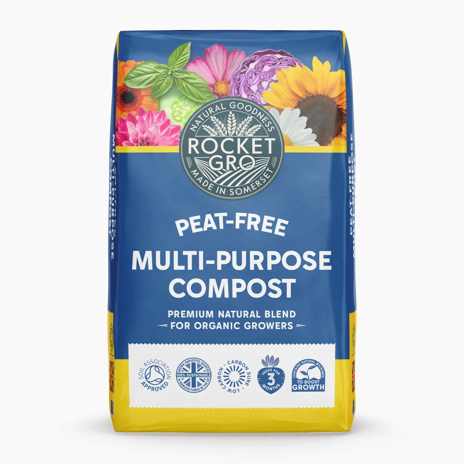 RocketGro Multi Purpose Peat Free Compost 50L - Groves Nurseries ...