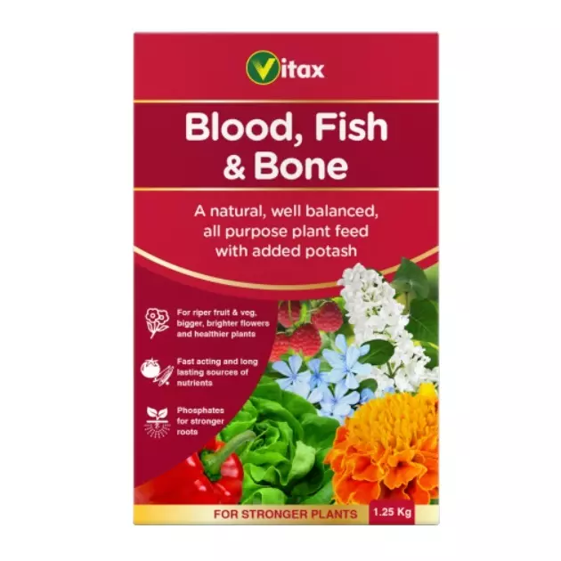 Vitax Blood Fish and Bone 1.25kg - Groves Nurseries & Garden Centre
