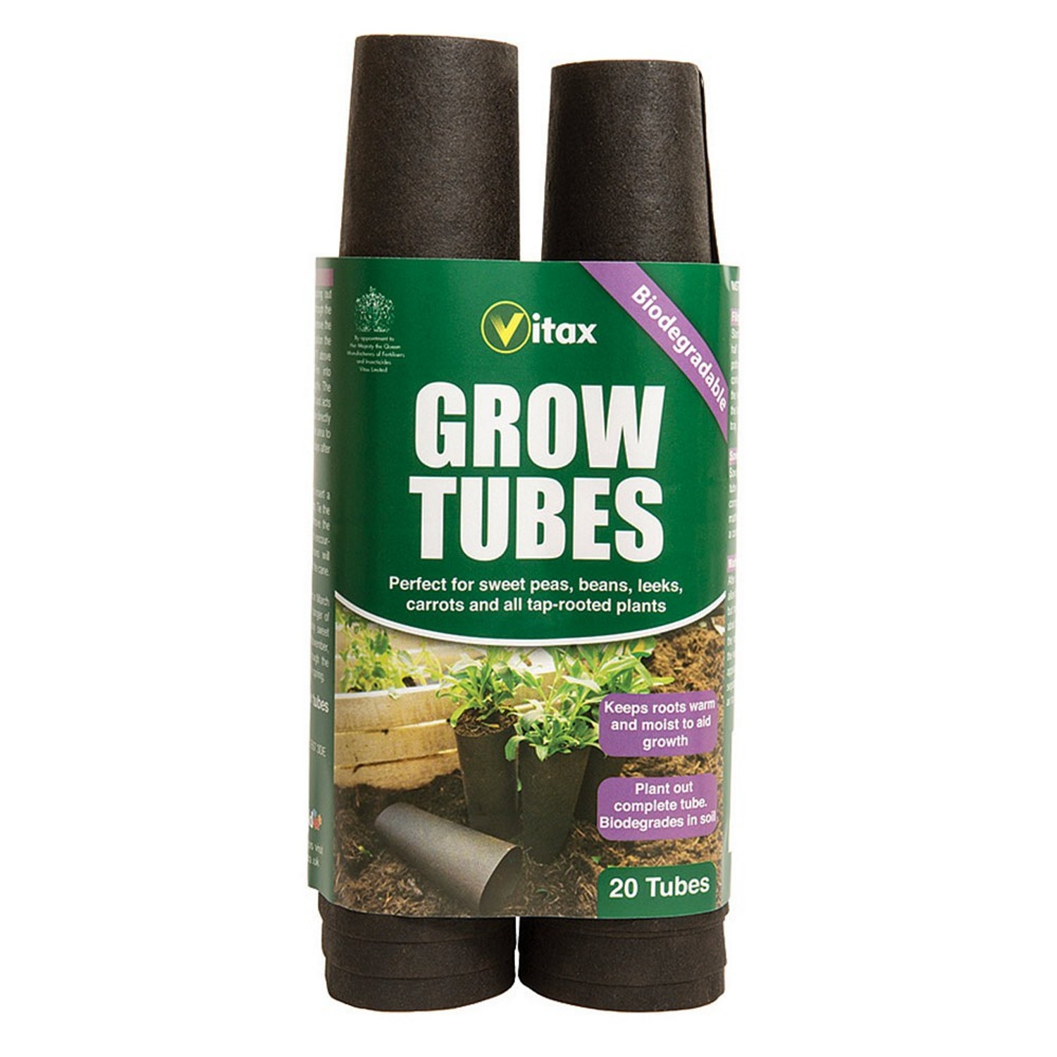 Vitax Grow Tubes X20 - Groves Nurseries & Garden Centre