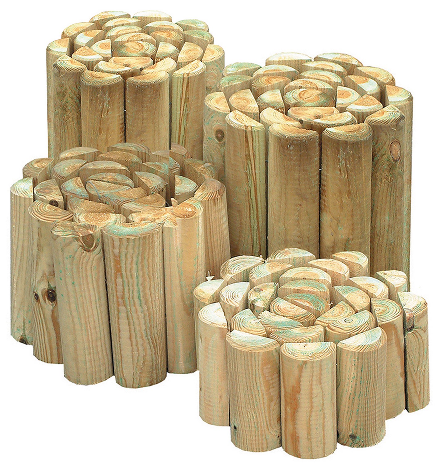 Log roll 1.8m x 300mm - Groves Nurseries & Garden Centre